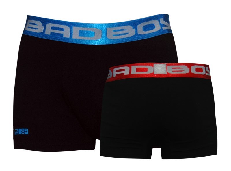 BAD BOY BOXER Shorts 2 Pack Unterhose Underwear Boxershort S weiß MMA ...